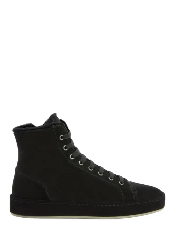 GIUSEPPE ZANOTTI Panelled High-top Sneakers - Black