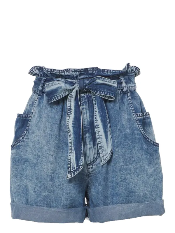 MARANT ETOILE Pierine Denim Shorts - Blue
