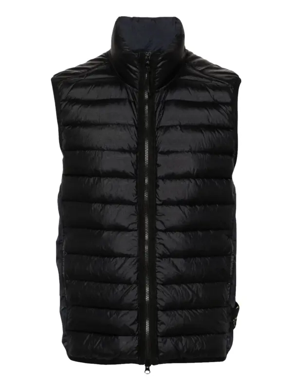 Stone Island Compass-badge Padded Gilet - Blue