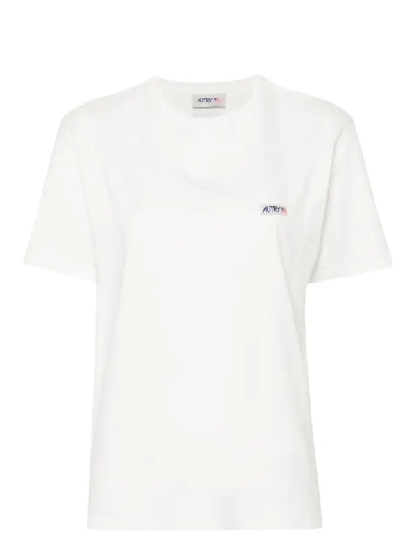 AUTRY Cotton T-shirt - White