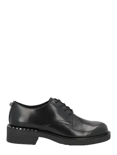Ash Lace-up Derby Shoes - Black