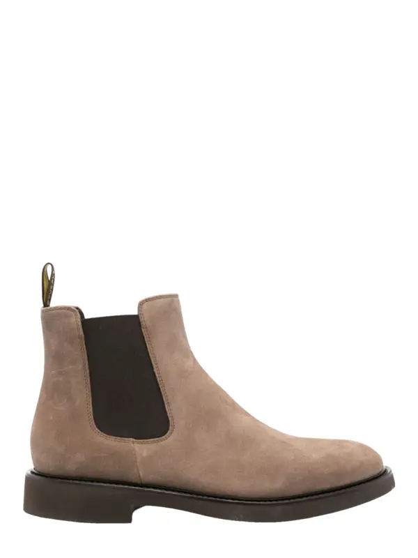 DOUCAL'S Suede Chelsea Boots - Brown