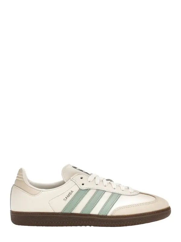 Adidas Samba Og Sneakers - Cloud White/hazy Green/wonder White