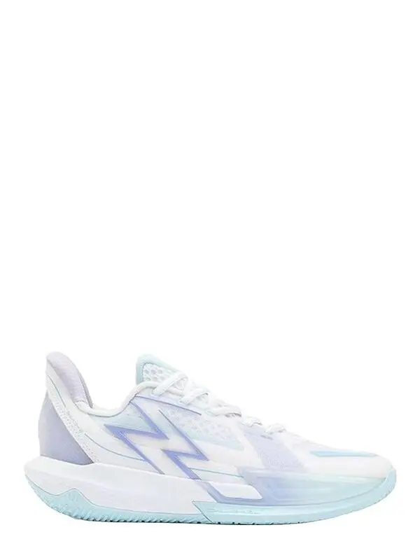 361 DEGREES Big3 4.0 Quick Ice Blade Sneakers - White/violet/light Blue