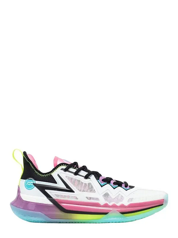 361 DEGREES Big3 Future Nikola Jokic Pe Sneakers - White/pink/light Blue