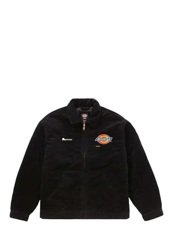 Supreme Dickies Corduroy Work Jacket - Black