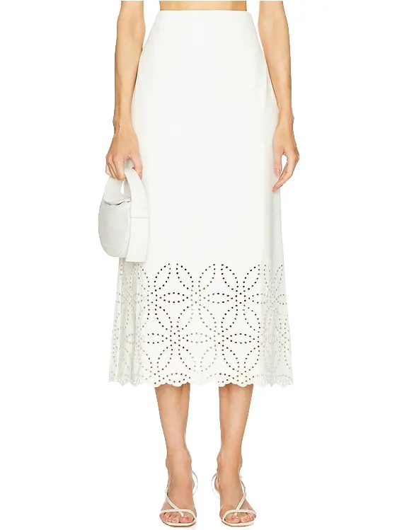 Silvia Tcherassi Atira Skirt - Pearl
