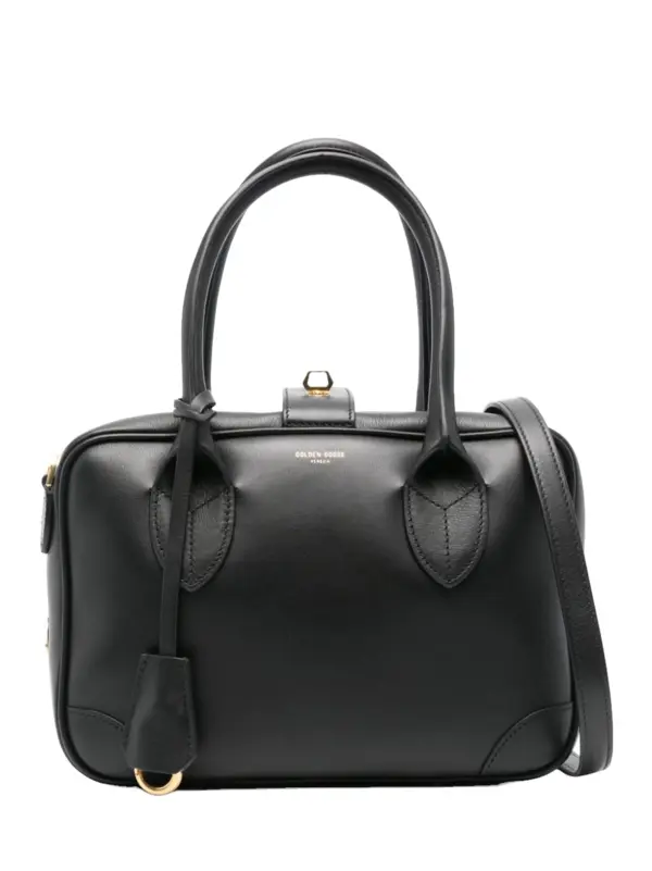 Golden Goose Leather Tote Bag - Black