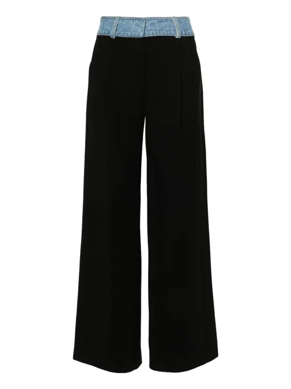Christopher Esber Deconstruct Wide-leg Trousers - Black