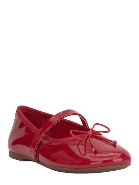 Jessica Simpson Azalina Mary Jane Flat - Red Muse