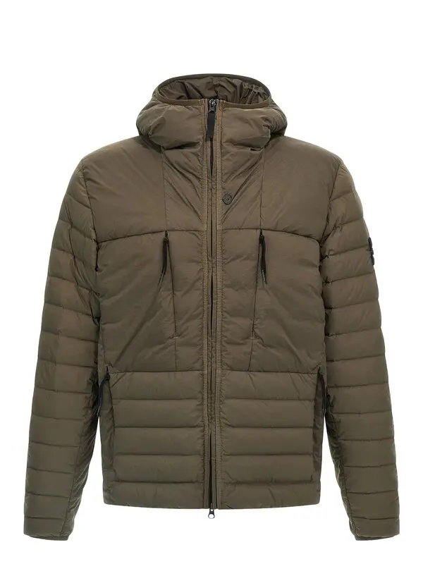 Stone Island Seamless Tunnel Nylon Down-tc Jacket - Green
