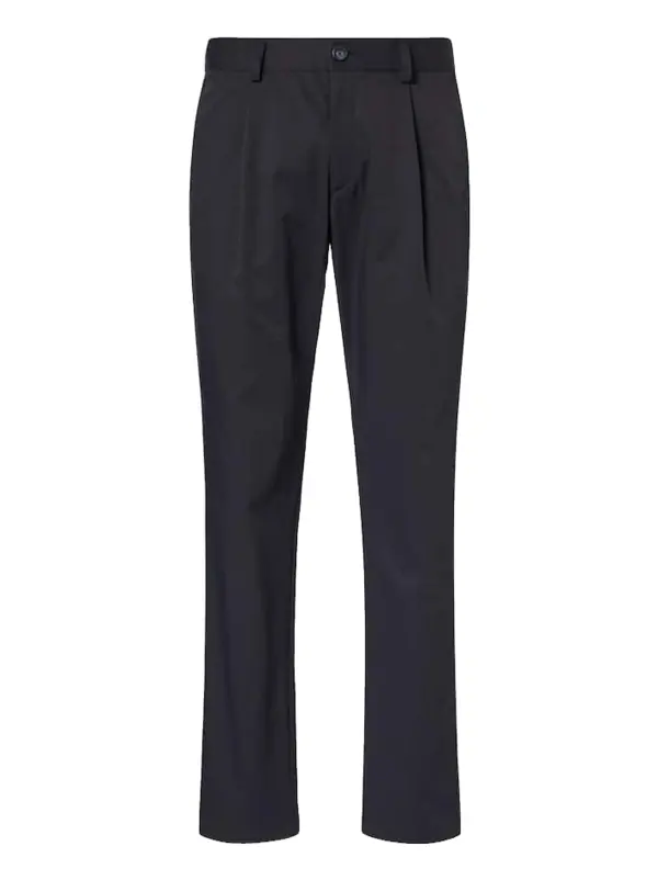 Herno Mid-rise Straight Pants - Blue
