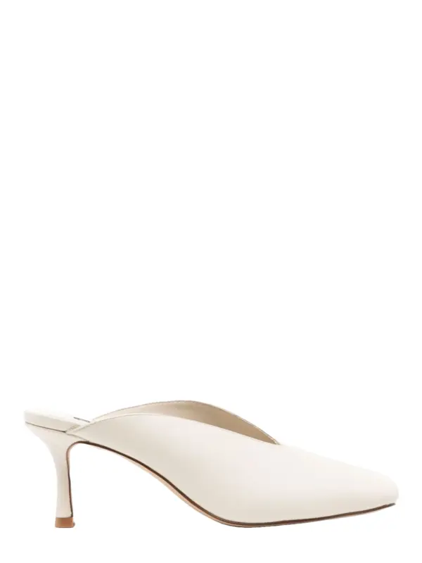 Senso Jaynee Leather Mules - White