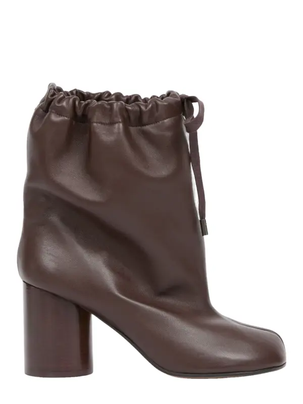 MAISON MARGIELA Tabi Balloon 80mm Ankle Boots - Brown