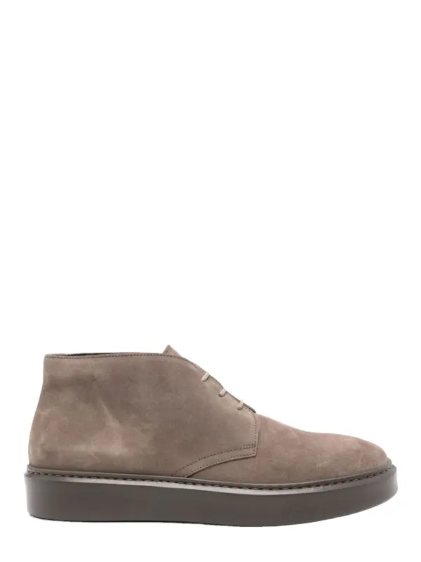 DOUCAL'S Lace-up Chukka Boots - Brown