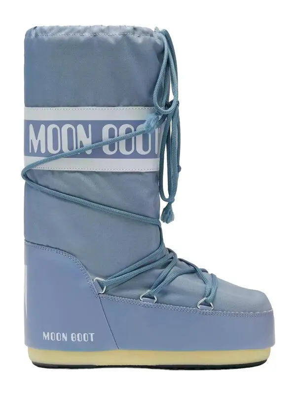 Moon Boot Icon Logo-print Boots - Grey