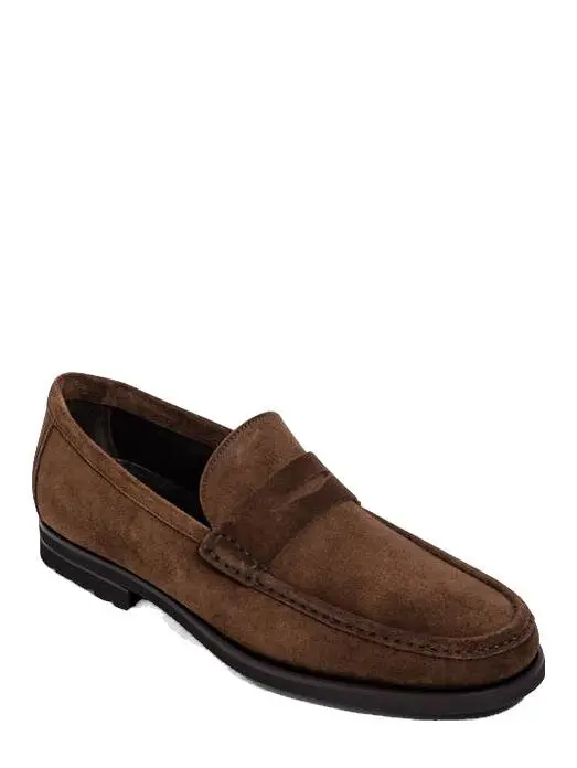 To Boot New York Belfast Lugged Penny Loafer - Softy Chocolate