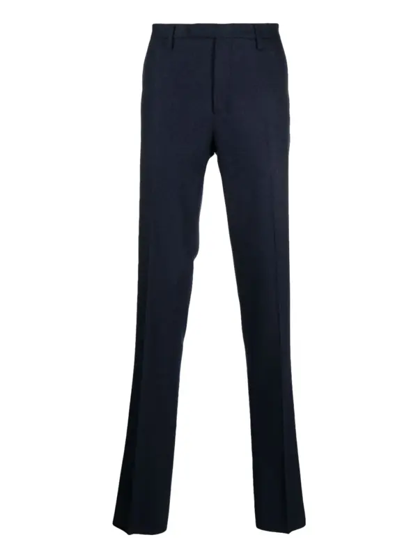 Boglioli Wool Chino Trousers - Blue