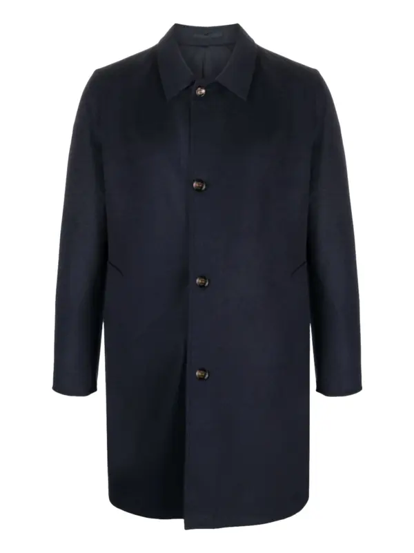 KIRED Cashmere Coat - Blue