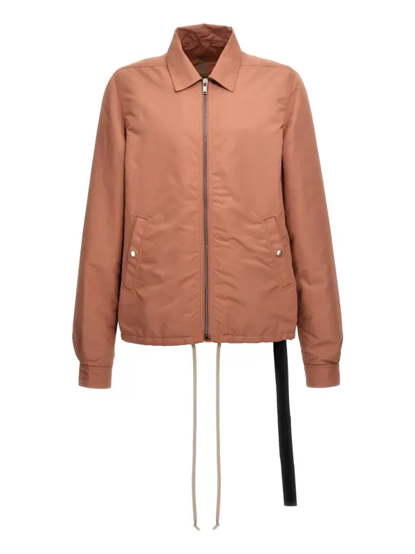 Rick Owens Zipfront Jacket - Pink