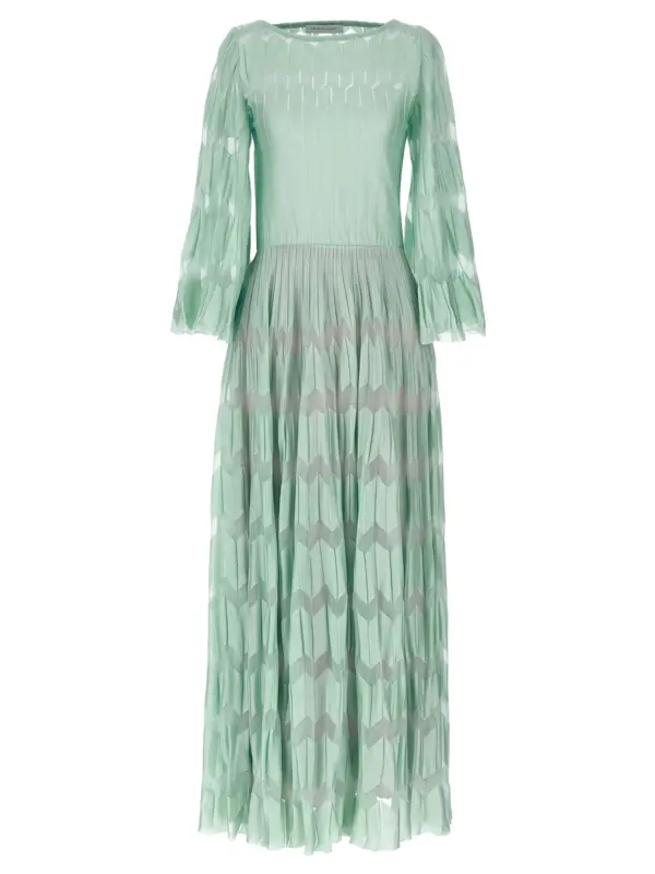 ANTONINO VALENTI Mariko Mori' Maxi Dress - Green