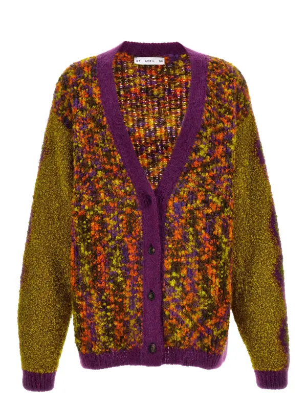 AVRIL8790 Blooming' Cardigan - Multicolor