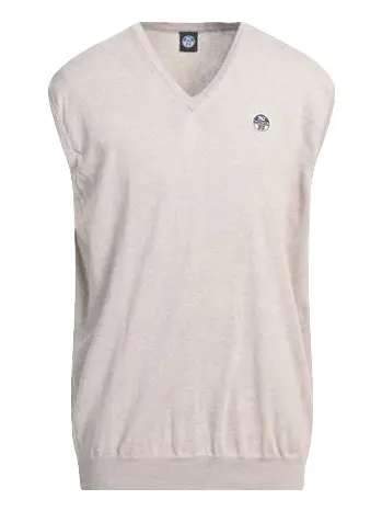 NORTH SAILS Cotton Sweater Vest - Beige