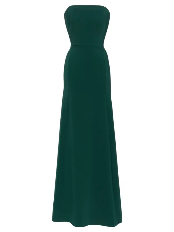 Jenny Packham Yoelyn Crepe Gown - Green