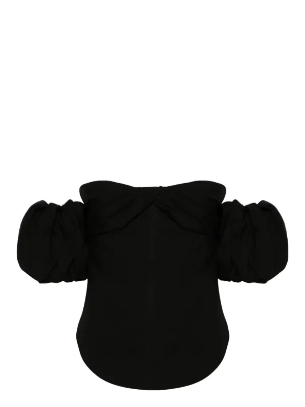 Isabel Marant Daniela Detachable-sleeves Blouse - Black