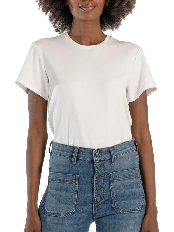 Kut From The Kloth Remington T-shirt - Ivory