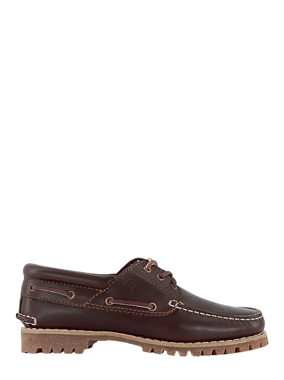 Timberland Noreen Three-eye Leather Boat Shoes - Brown