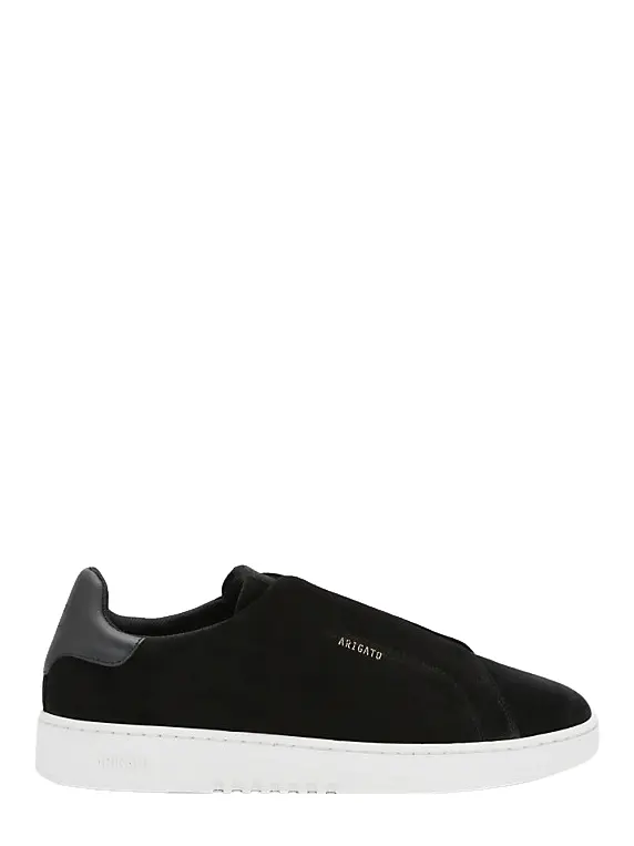 Axel Arigato Dice Laceless Suede Low-top Trainers - Blk/white