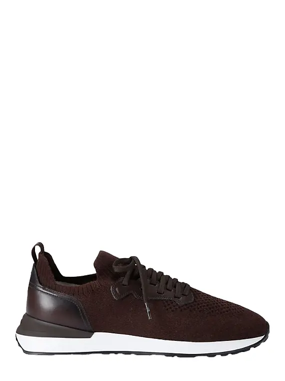 Magnanni Grafton Knitted Low-top Trainers - Brown