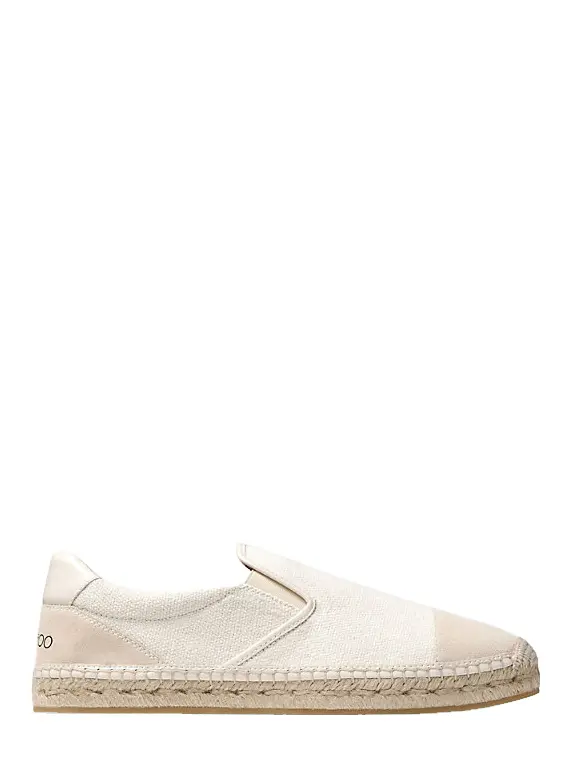 JIMMY CHOO Ivan Slip-on Espadrilles - Latte Mix