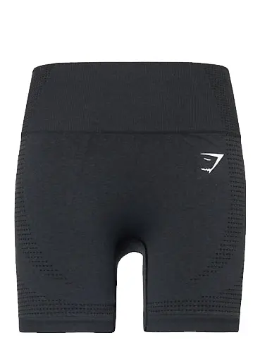 GYMSHARK Stretch-jersey Shorts - Black Marl