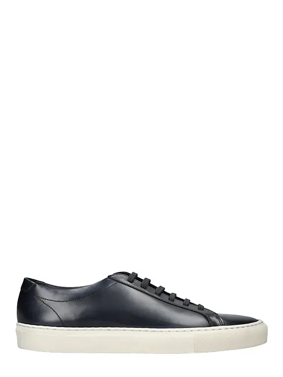 LOAKE Sprint Leather Low-top Trainers - Navy