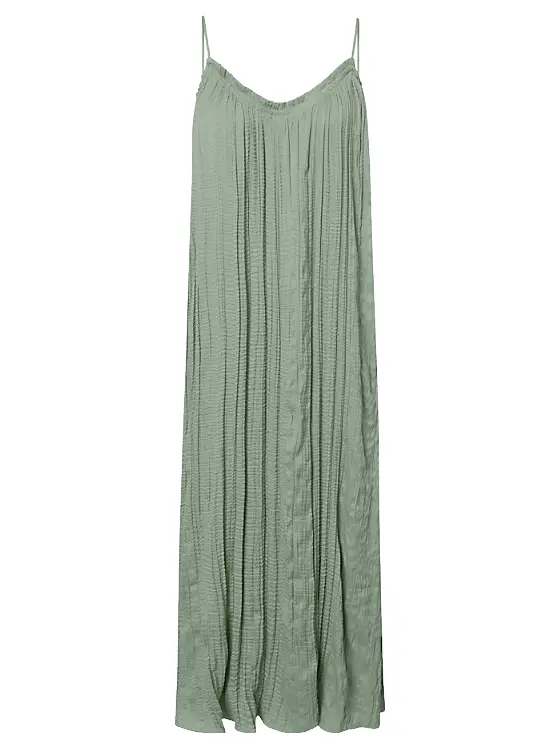 TWIST & TANGO Textured-weave Polyester Maxi Dress - Mint