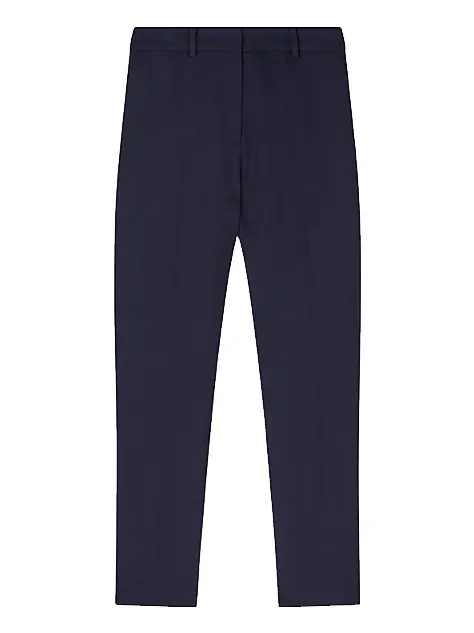 LK BENNETT High-rise Cigarette Trousers - Blu-navy