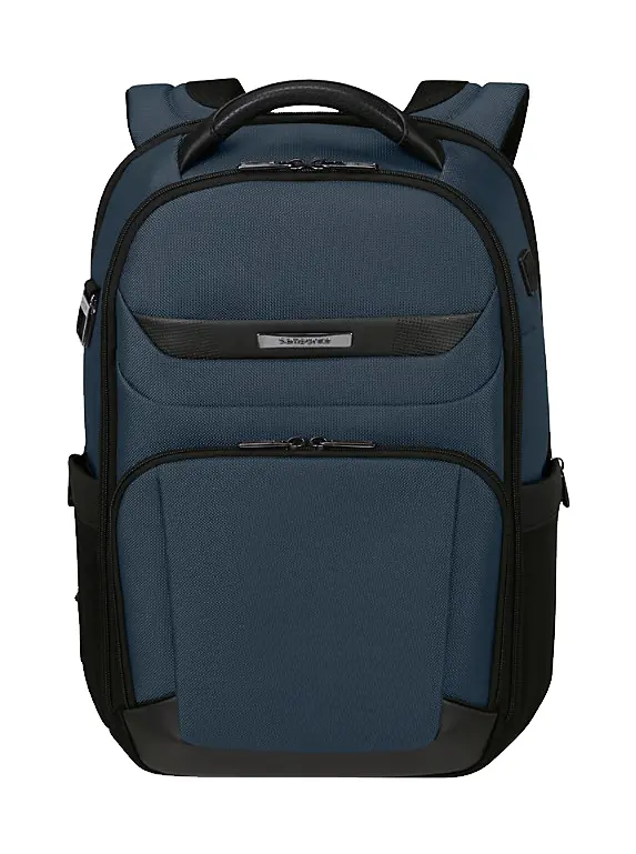 SAMSONITE Logo-embellished Woven Backpack - Black