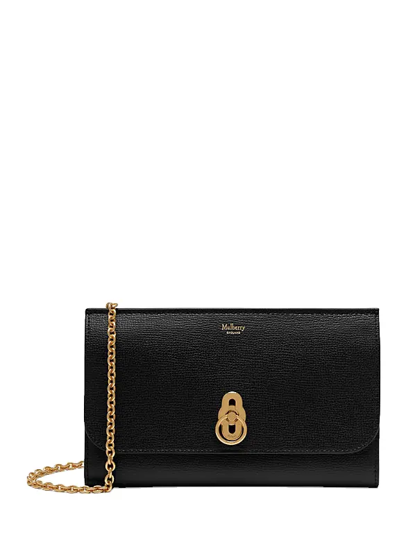 Mulberry Amberley Leather Clutch - Black