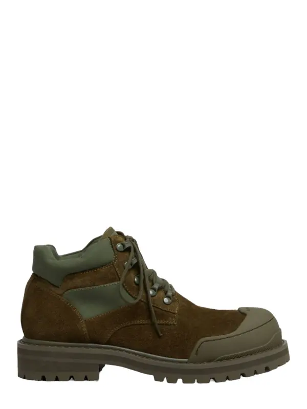 Marni Patchy Boots - Green