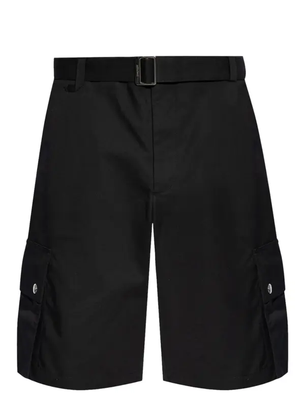 Jacquemus Belted Cargo Shorts - Black