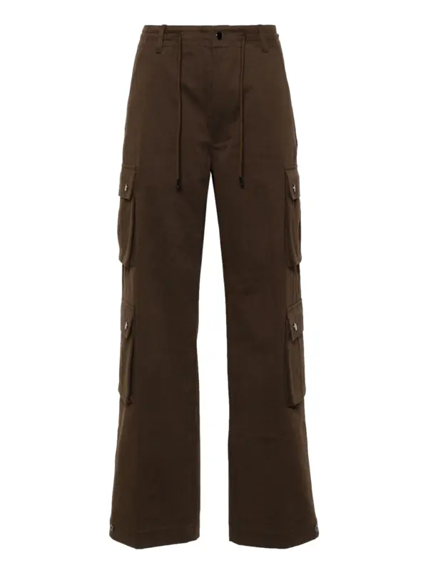 P.a.r.o.s.h Straight Cargo Pants - Brown