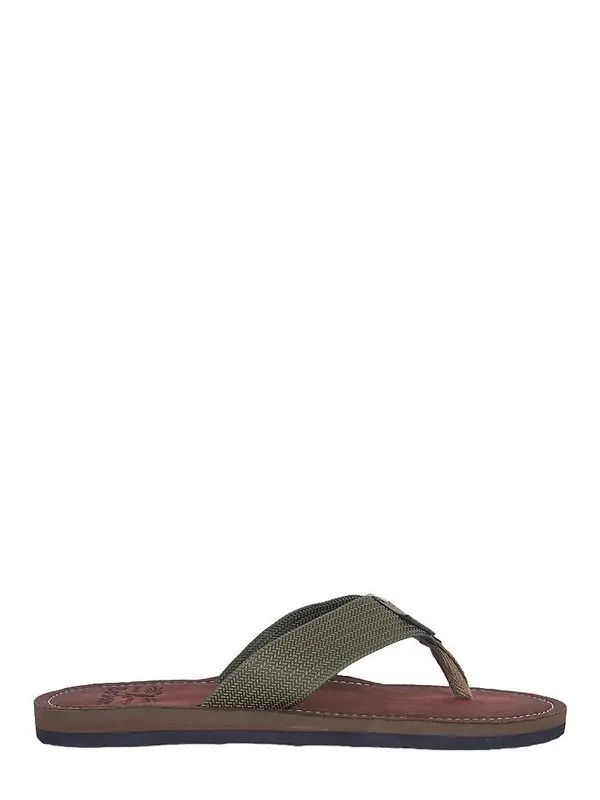 Barbour Toeman Beach Sandals - Olive