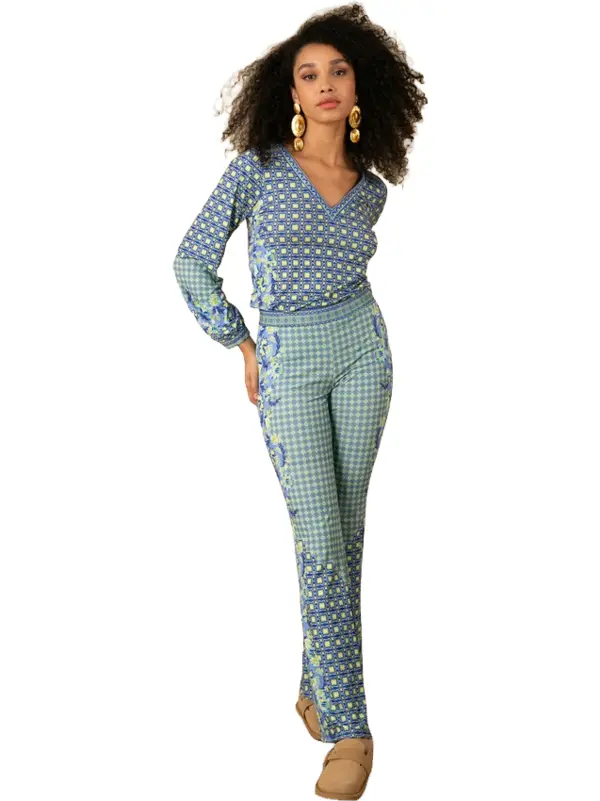 Hale Bob Everlee Jersey Pant - Blue