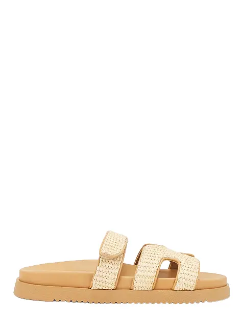 Steve Madden Mayven Raffia Sandal - Nat Raffia