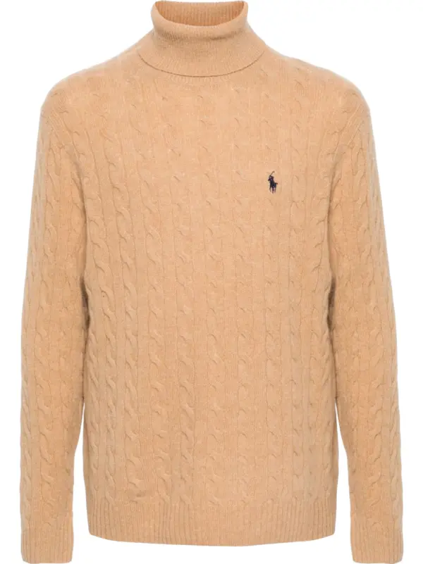Ralph Lauren Pony-motif Jumper - Brown