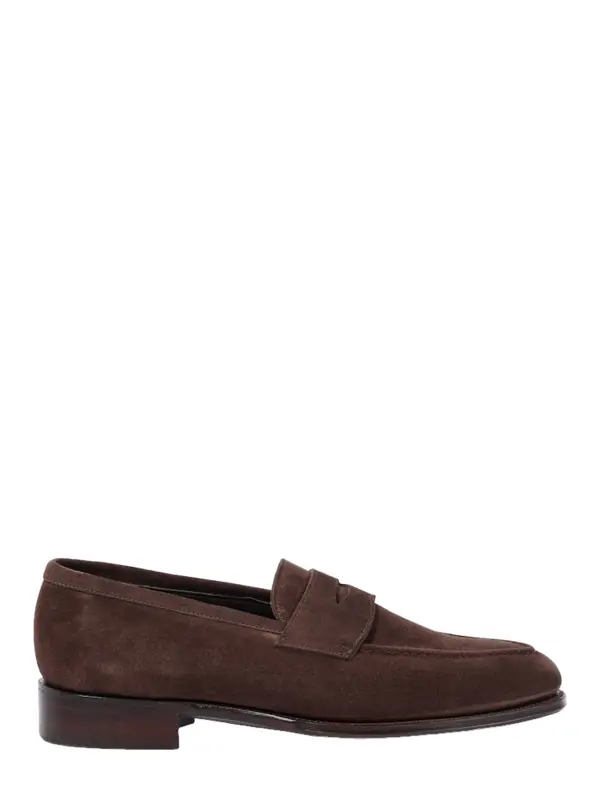 George Cleverley Bradley Ii Penny Loafers - Brown