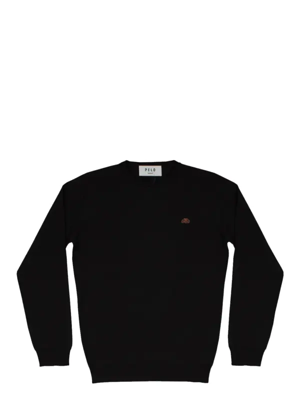 PELO FOUNDATION Dog-appliqué Jumper - Black