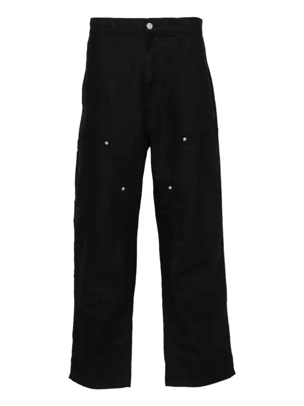 Carhartt Work In Progress Walter Double Knee Tapered Trousers - Black
